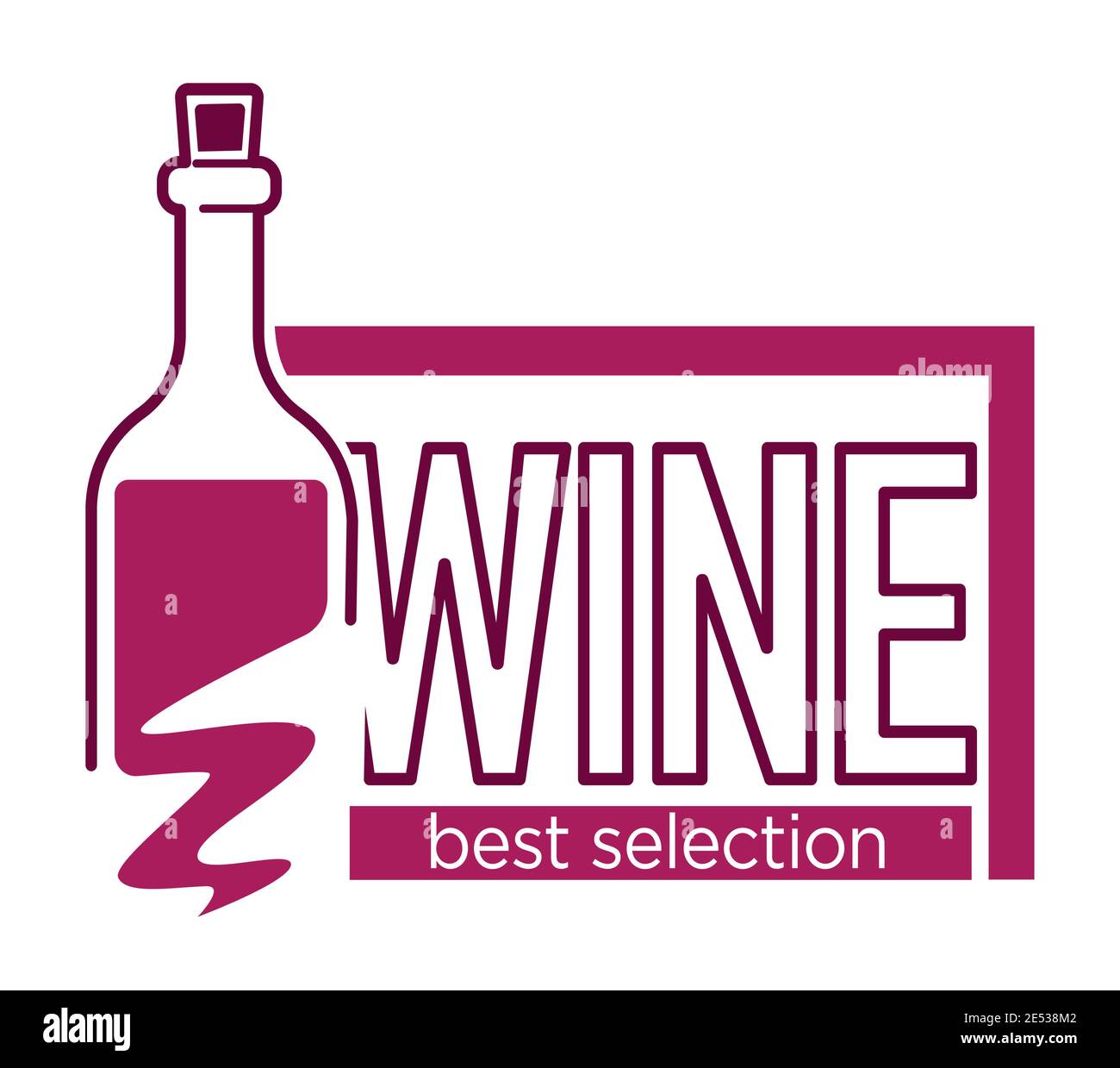 Red and dry wine tasting place to drink wine logos vector set of ...