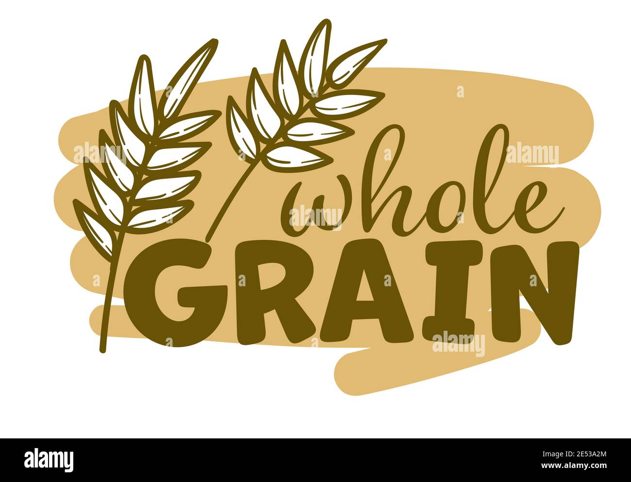Agriculture wheat Logo Template vector icon design Stock Vector Image ...