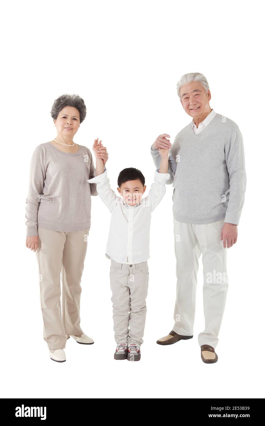 The old man and the child high quality photo Stock Photo - Alamy