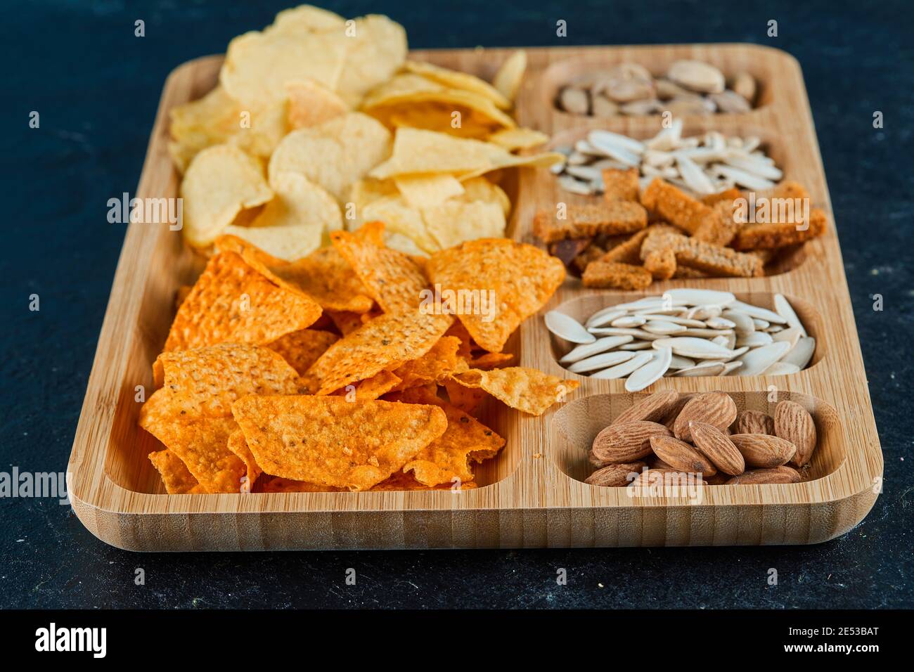 Assorted snacks hi-res stock photography and images - Alamy