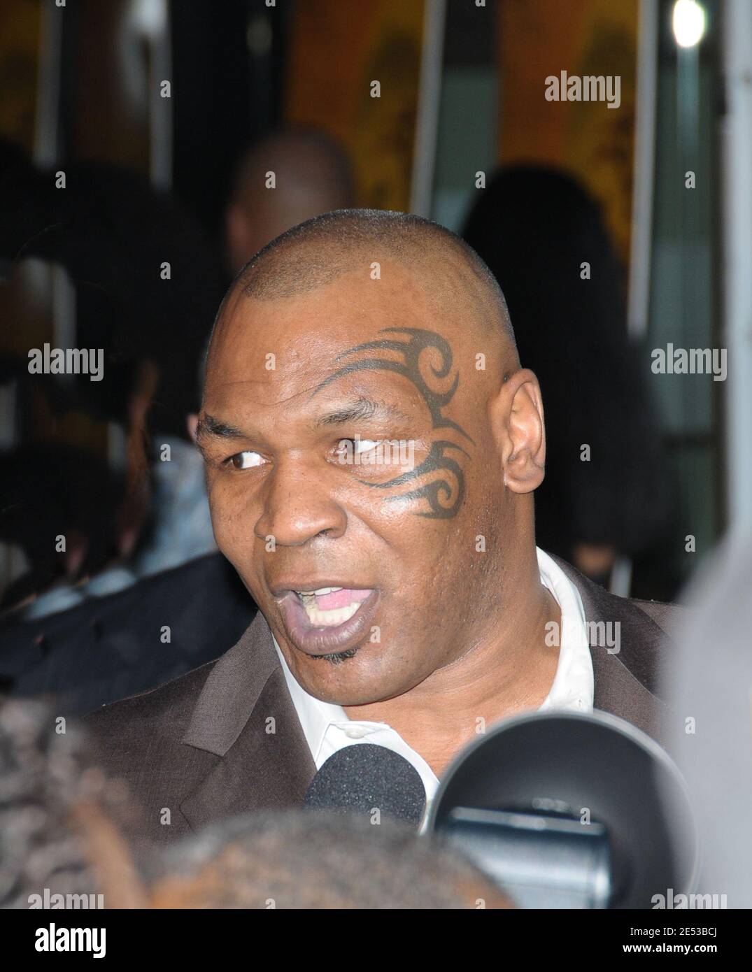 Mike Tyson at Los Angeles Premiere of 'Tyson' at the Pacific Design ...