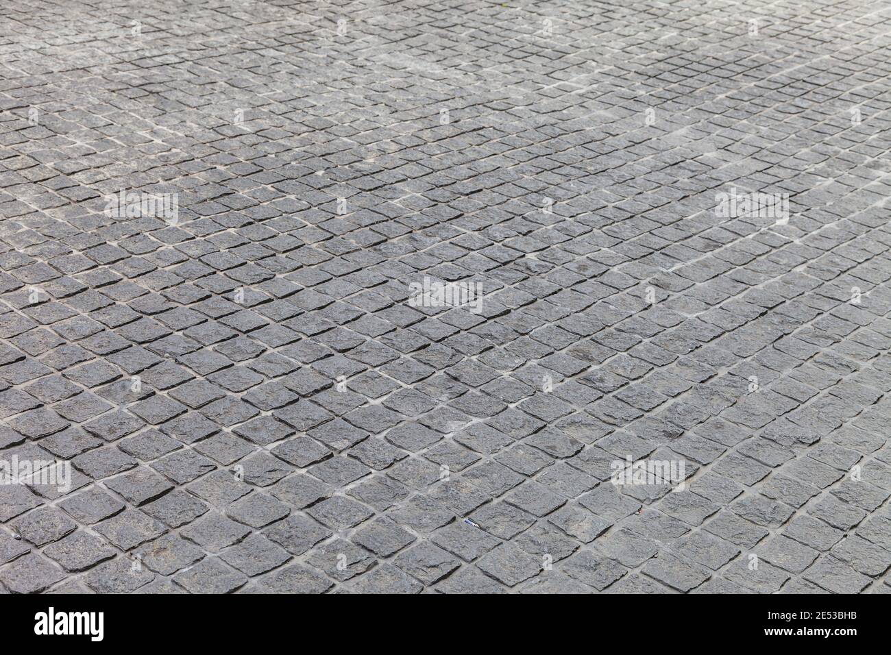 Gray Paving stones texture oh the floor Stock Photo - Alamy