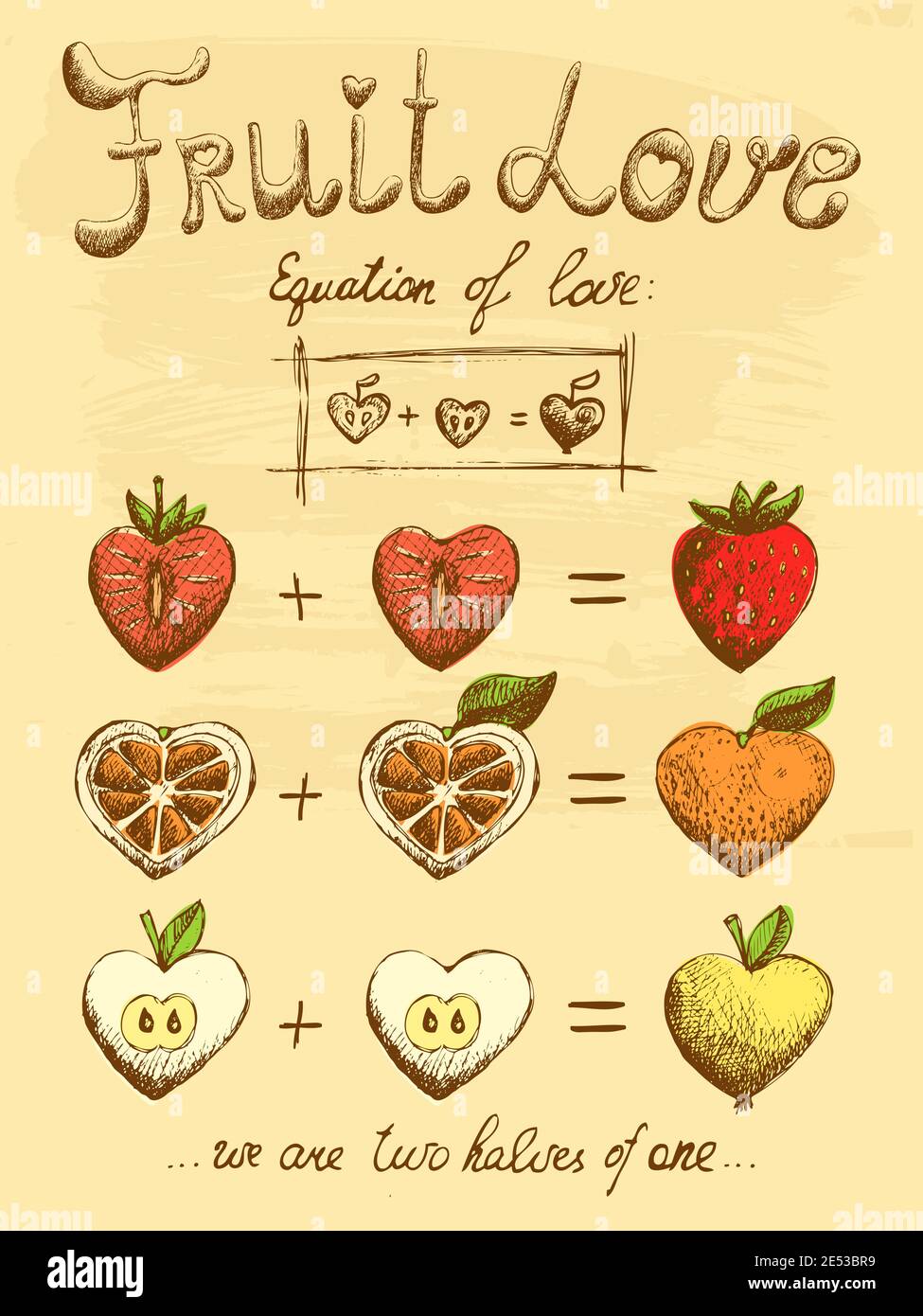 Love Formula Stock Vector Images - Alamy