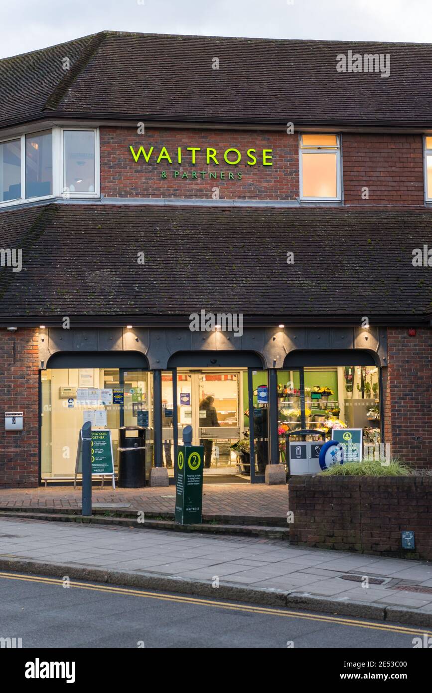 Waitrose interior hi-res stock photography and images - Alamy