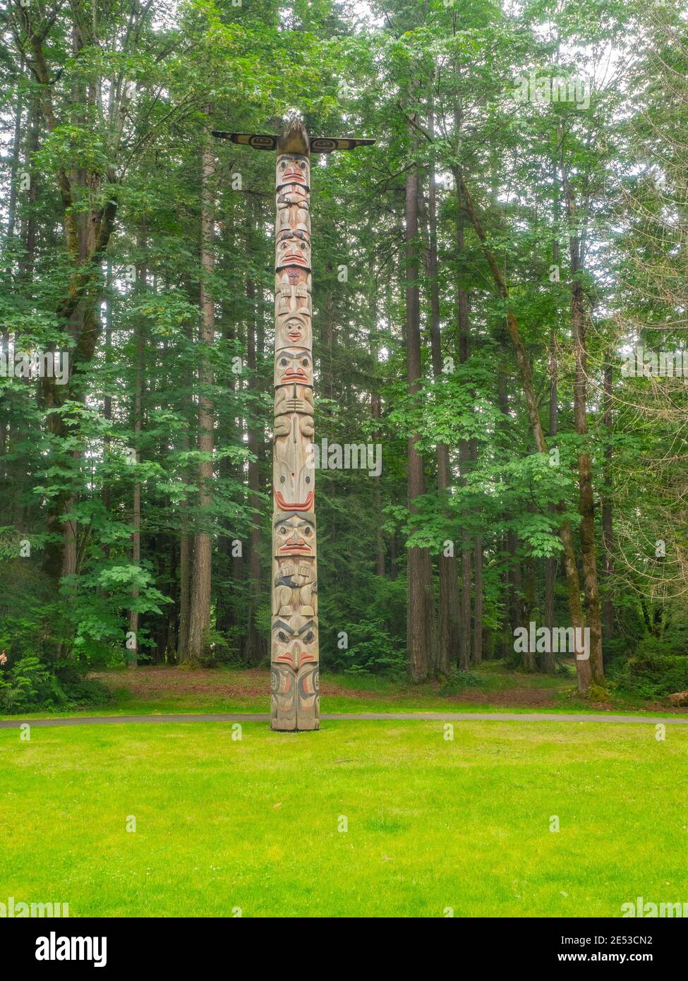 Totem poles (are monumental carvings, a type of Northwest Coast art ...
