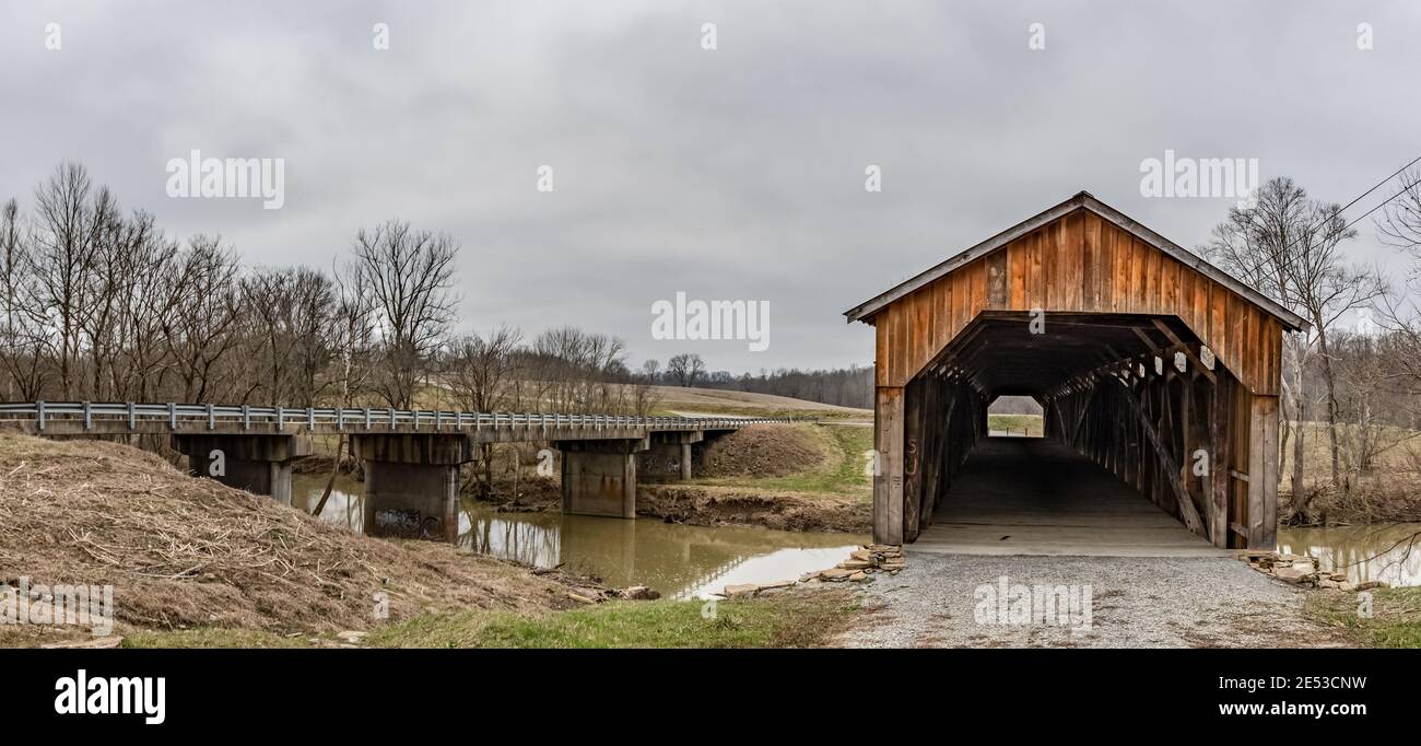 Burr arch truss architecture hi-res stock photography and images - Alamy
