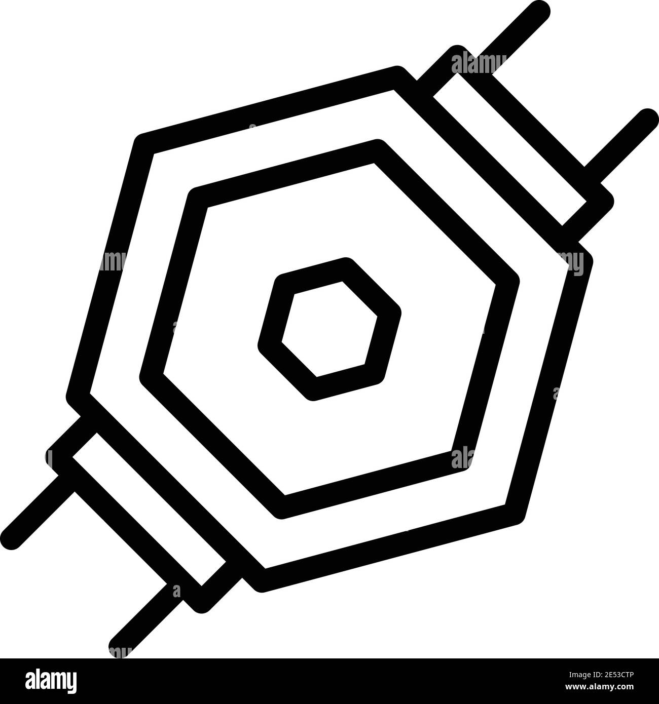 Sewerage tank icon. Outline sewerage tank vector icon for web design ...