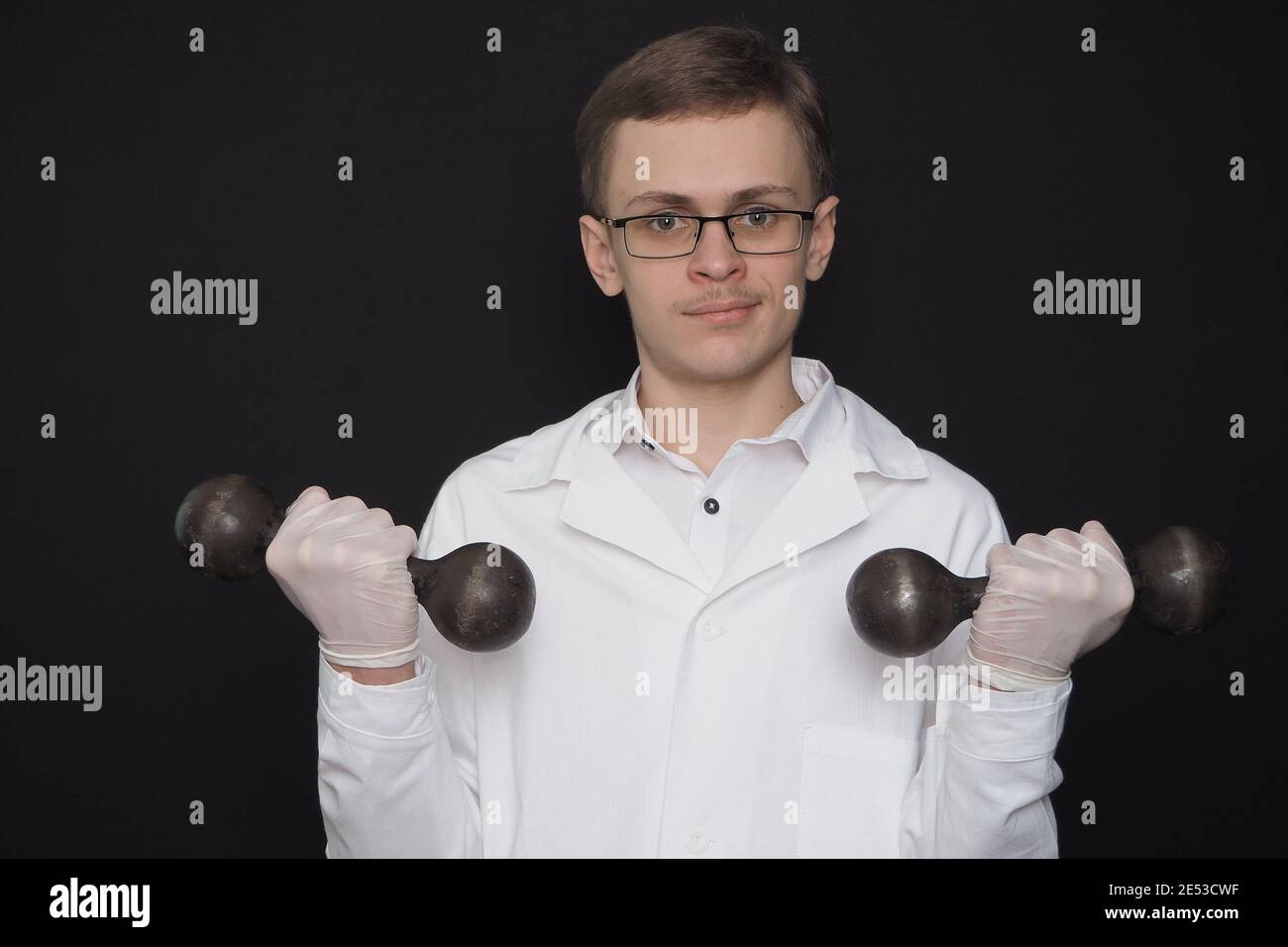 Doctor Man Black And White High Resolution Stock Photography and Images ...