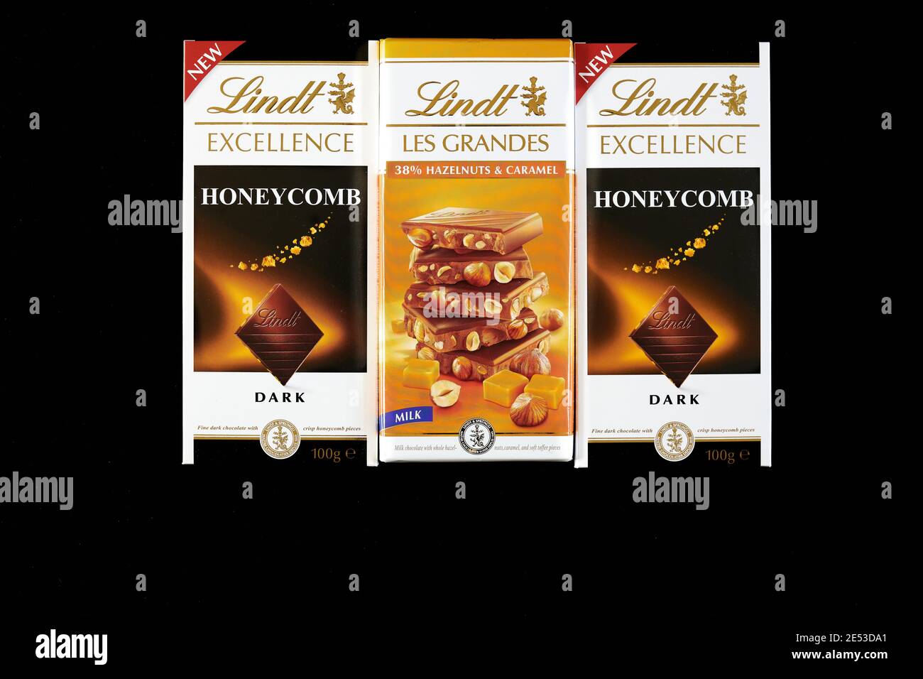 Lindt dark chocolate hi-res stock photography and images - Alamy
