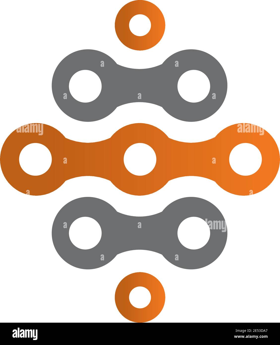 Atom chain icon logo design inspiraiton vector template Stock Vector ...