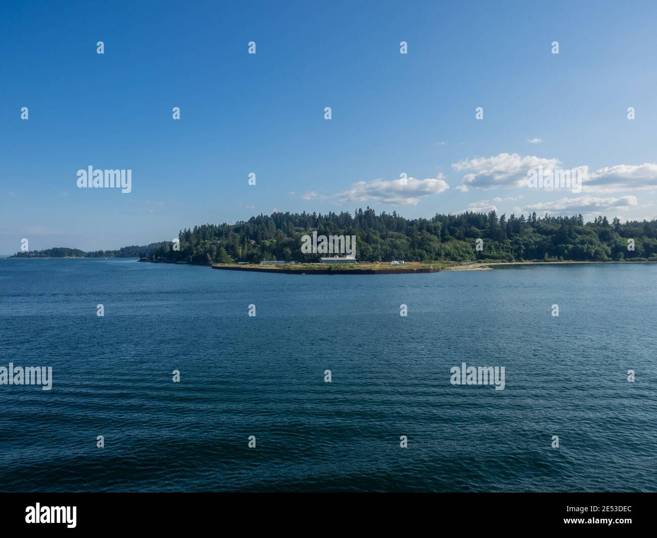 Seattle–Bainbridge ferry is a ferry route across Puget Sound between ...