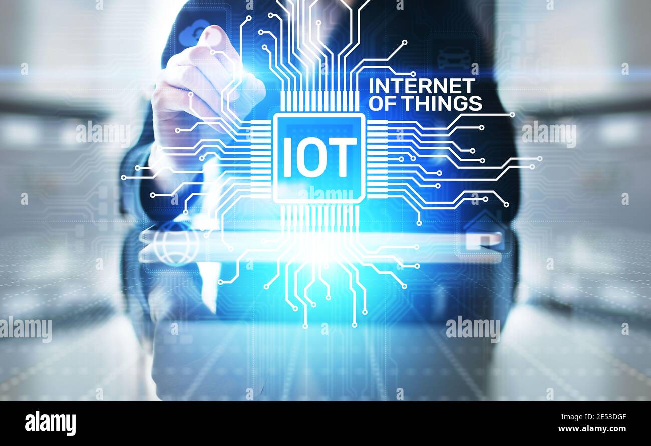 IOT Internet of things Digital transformation Modern Technology concept ...