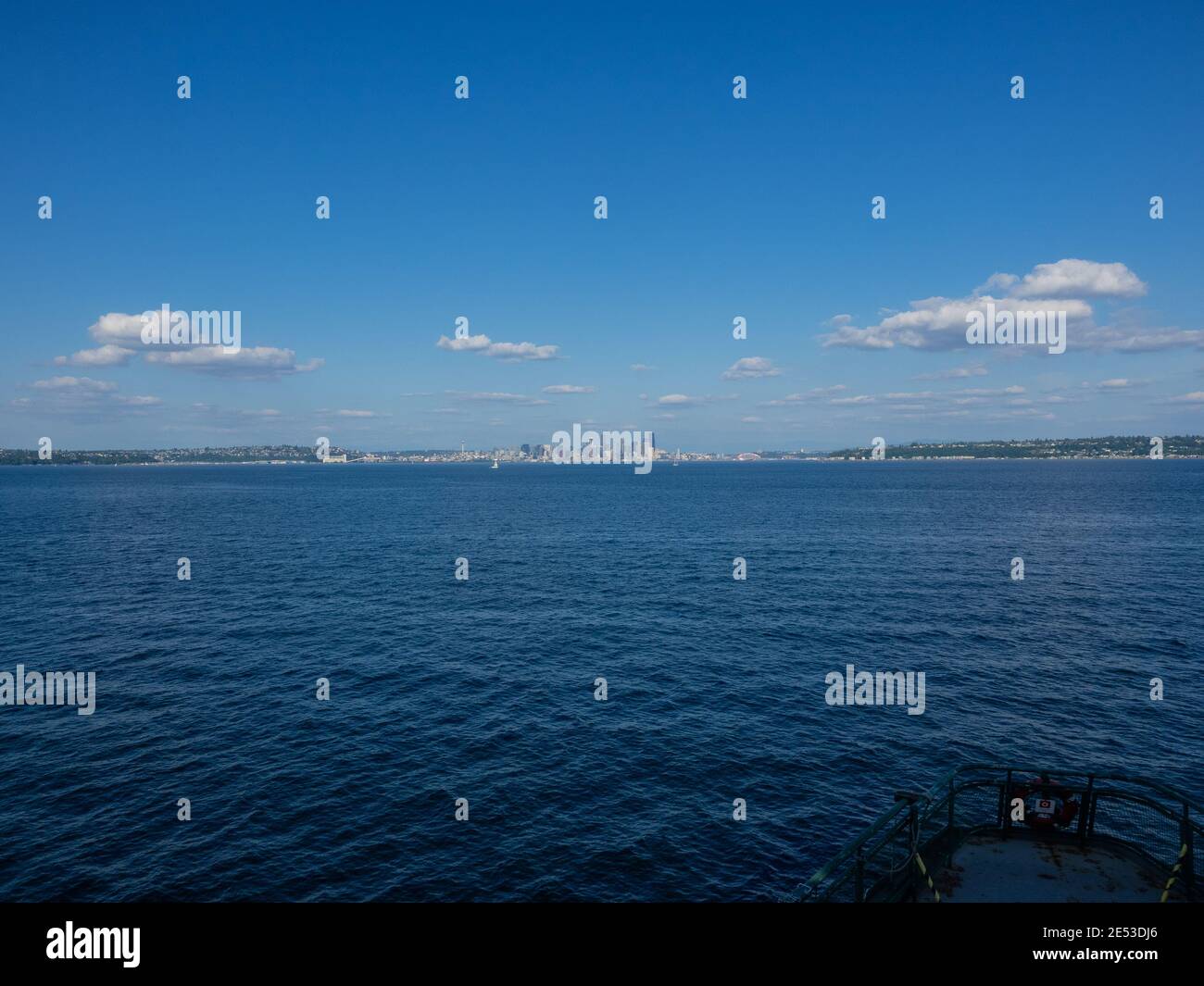 Seattle–Bainbridge ferry is a ferry route across Puget Sound between ...