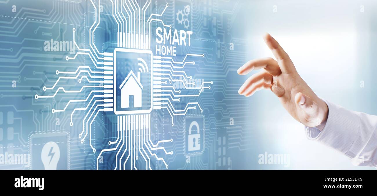 Smart home automation hi-res stock photography and images - Alamy