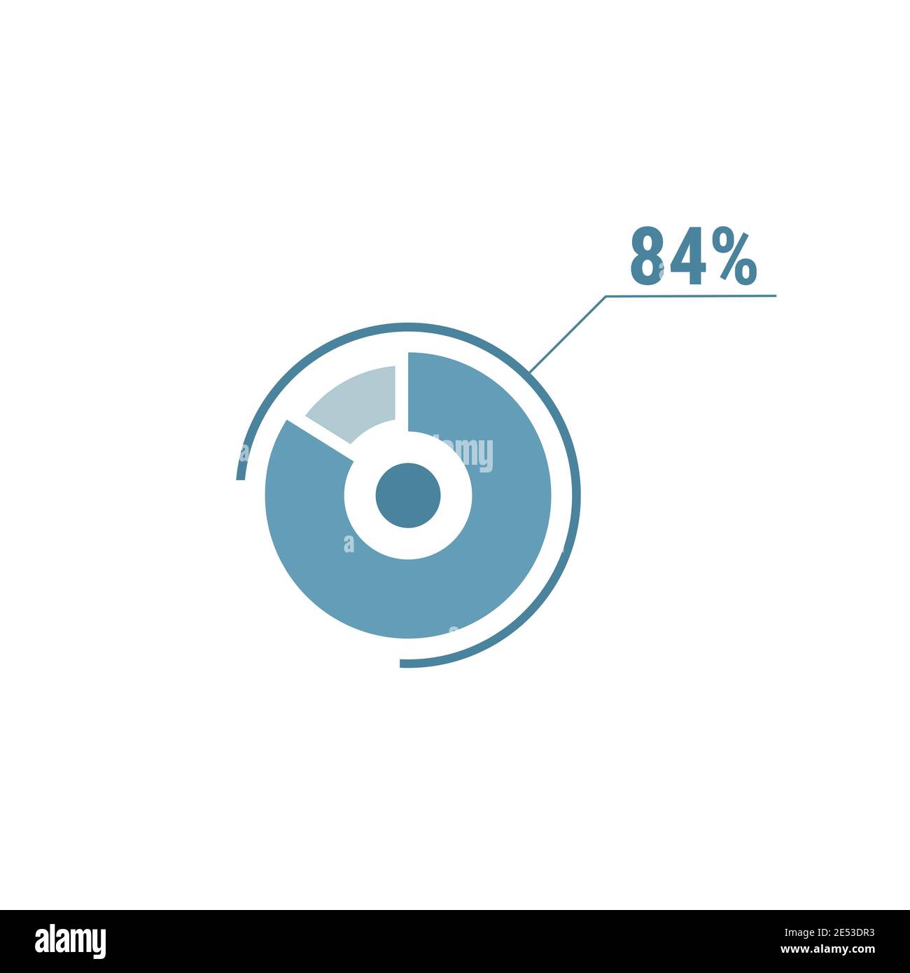 84 percent Stock Vector Images - Alamy