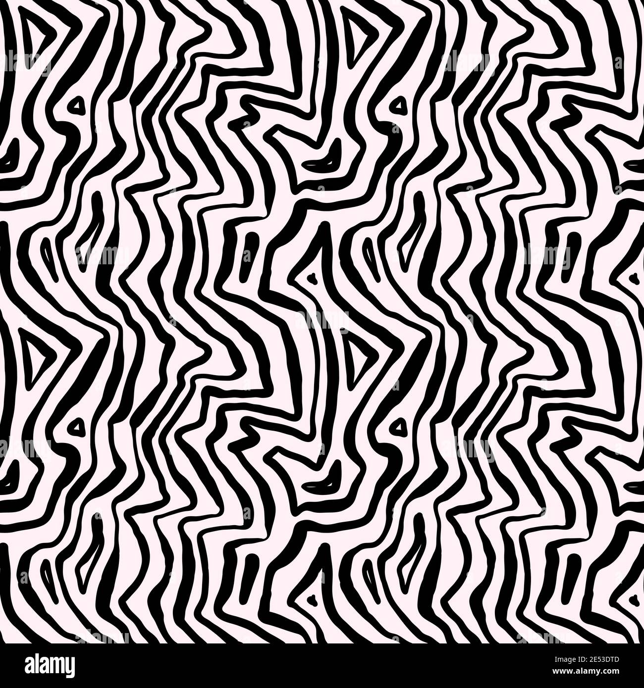 Seamless hand drawn ink pattern. Creative endless background with blots ...