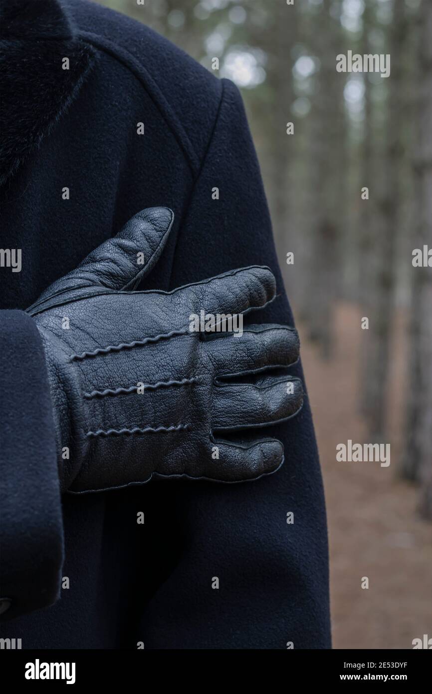 Hand On Shoulder Front View