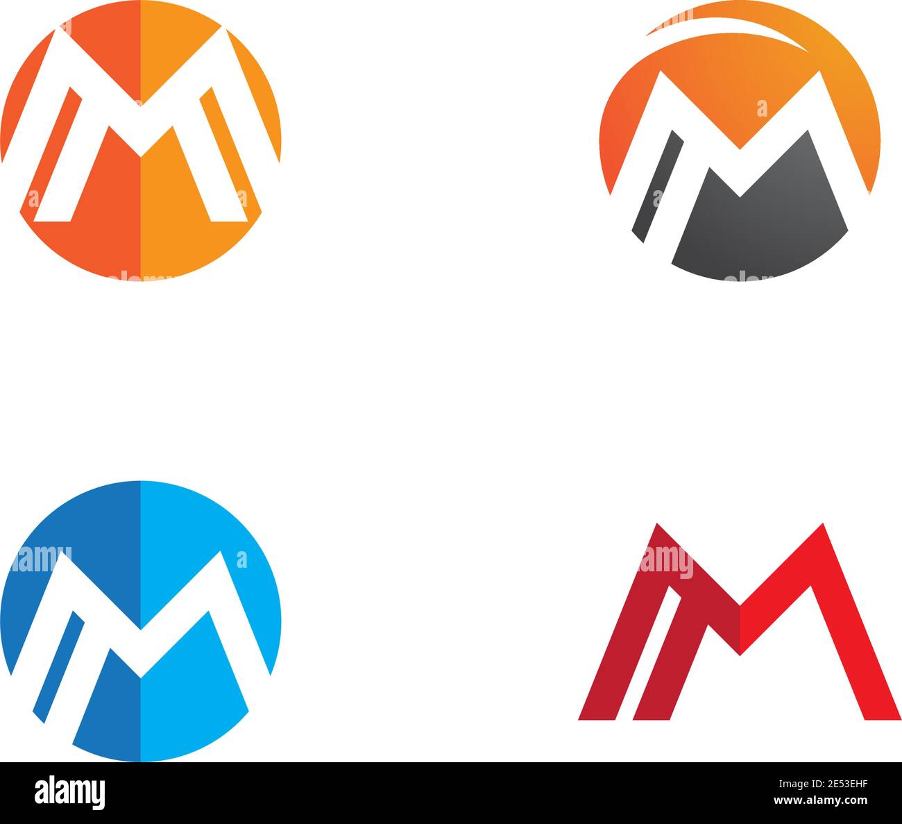 M Letter Logo vector Template Stock Vector Image & Art - Alamy