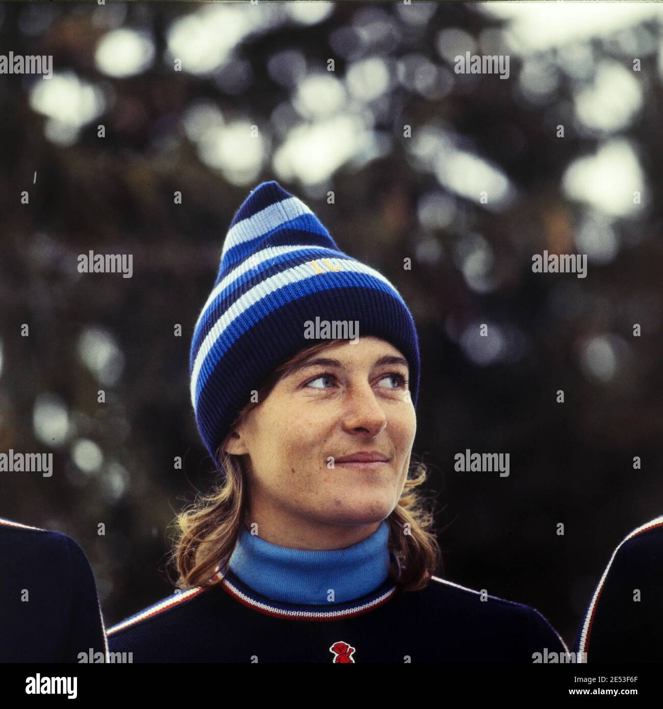 Ingrid Lafforgue, French olympic female ski Team, Grenoble winter ...