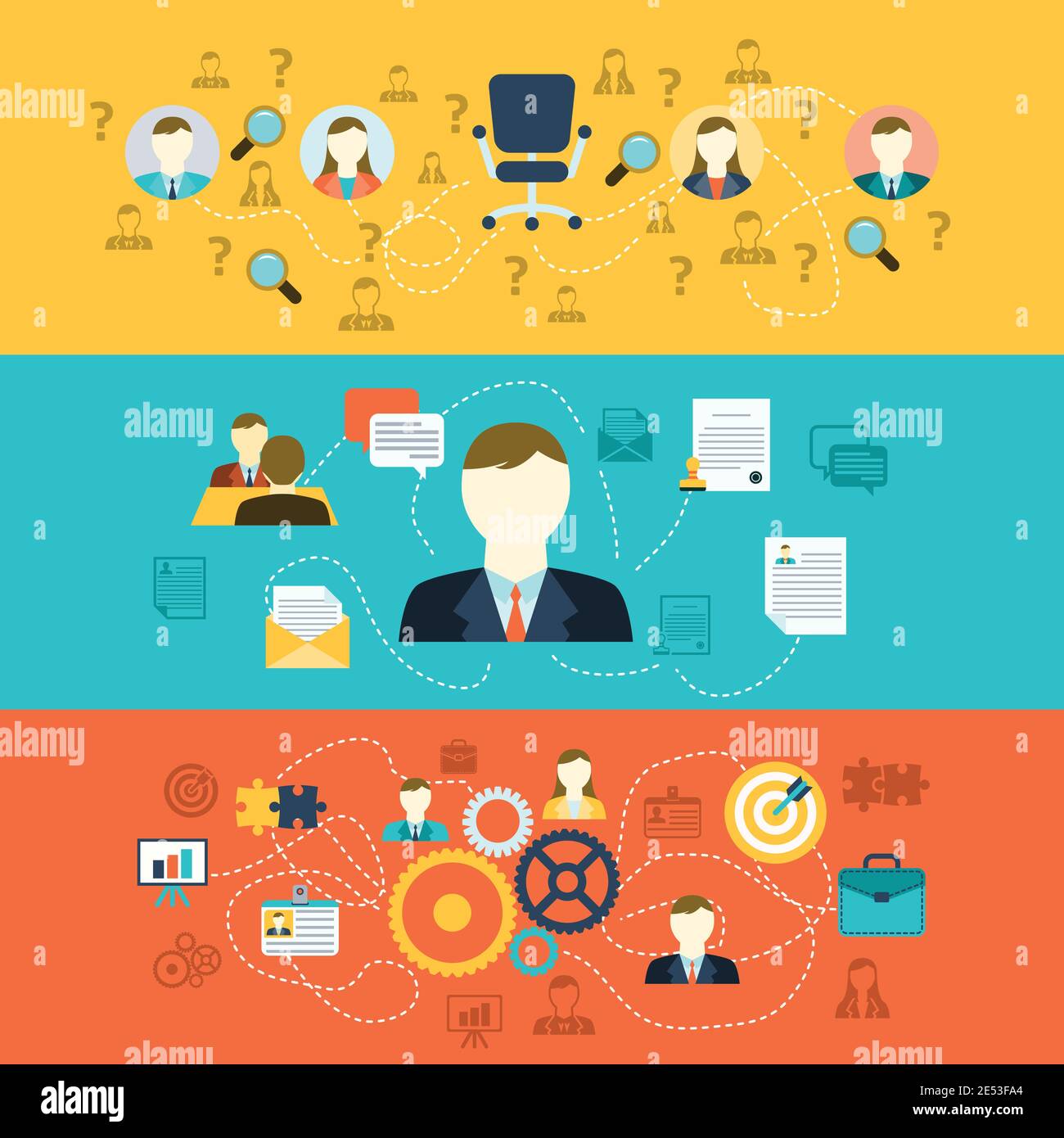 Target selection Stock Vector Images - Alamy