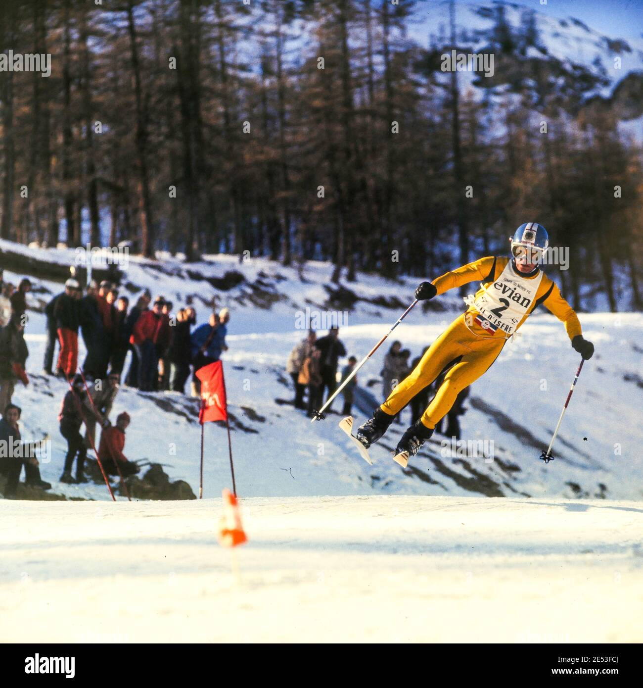 French skier Bernard Orcel, Criterium de la Premiere Neige, France ...