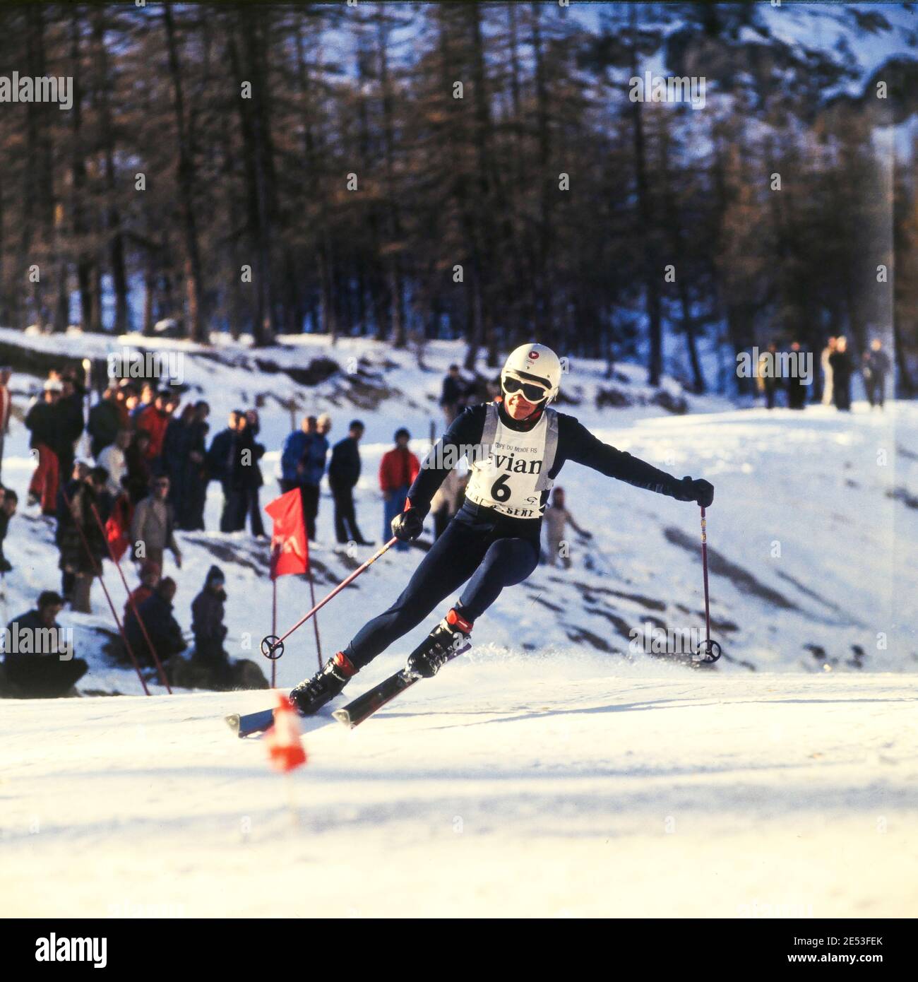 Austrian skier Bob Cochran, Criterium de la Premiere Neige, France ...