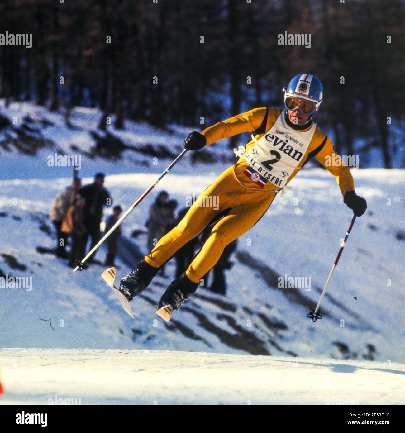 French skier Bernard Orcel, Criterium de la Premiere Neige, France ...