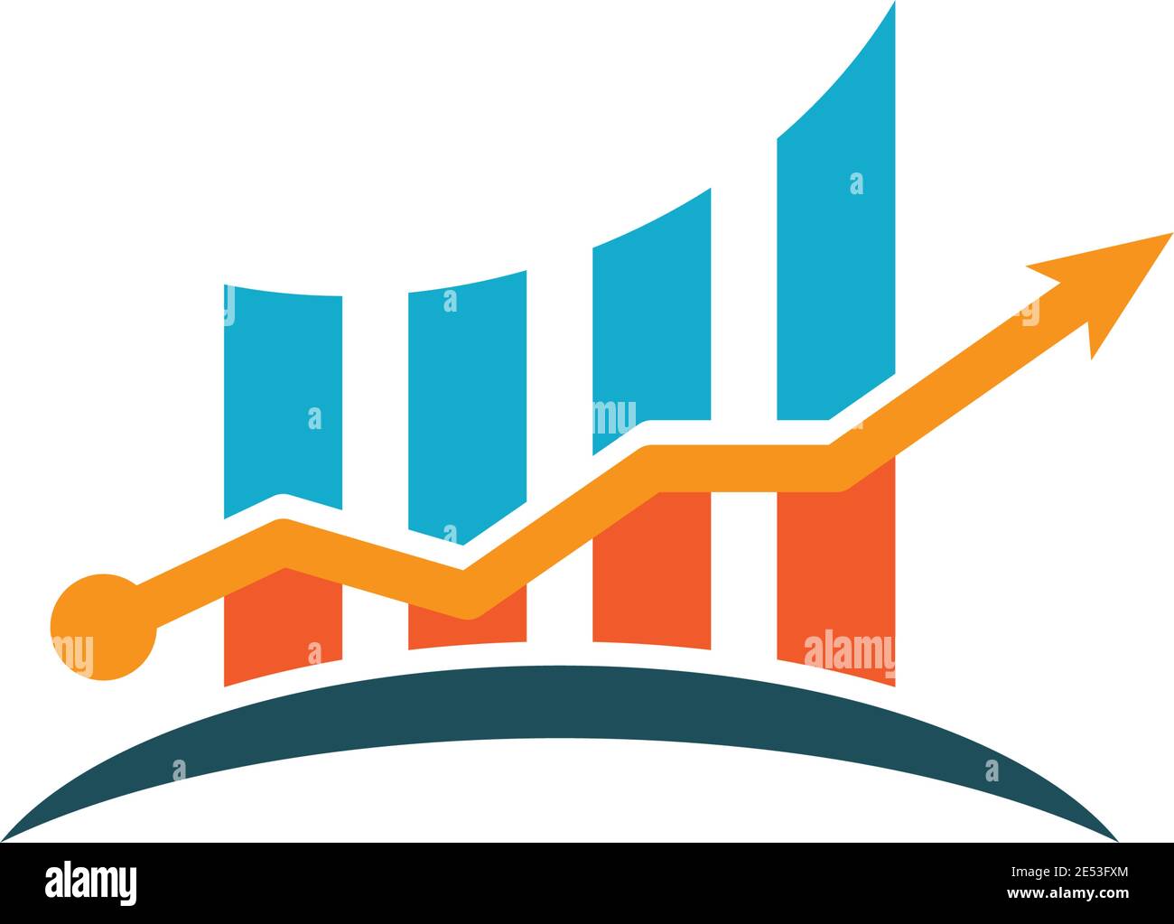 Business Finance professional logo template vector icon Stock Vector ...
