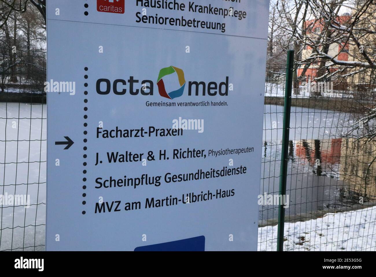 Malteser Krankenhaus St. Carolus in Görlitz, und OCTAMED Stock Photo ...