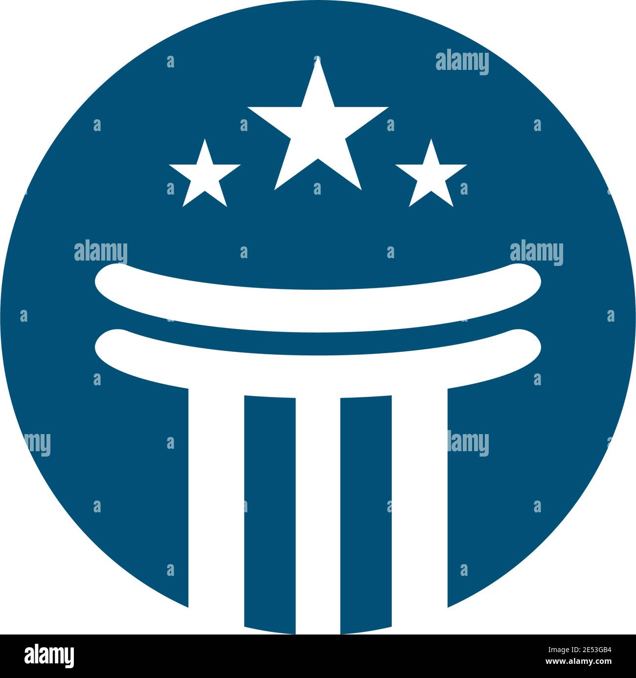 column Logo Template vector design Stock Vector Image & Art - Alamy