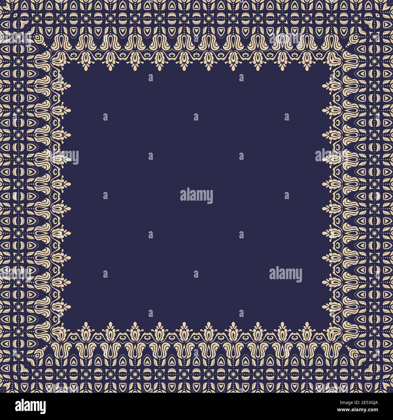 Floral Fine Frame Stock Photo - Alamy