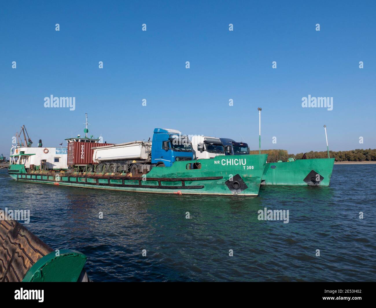 Car ferry in delta hi-res stock photography and images - Alamy