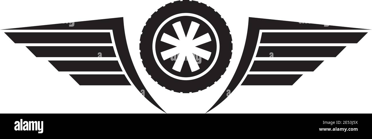 Tyre icon logo design inspiration vector template Stock Vector Image ...