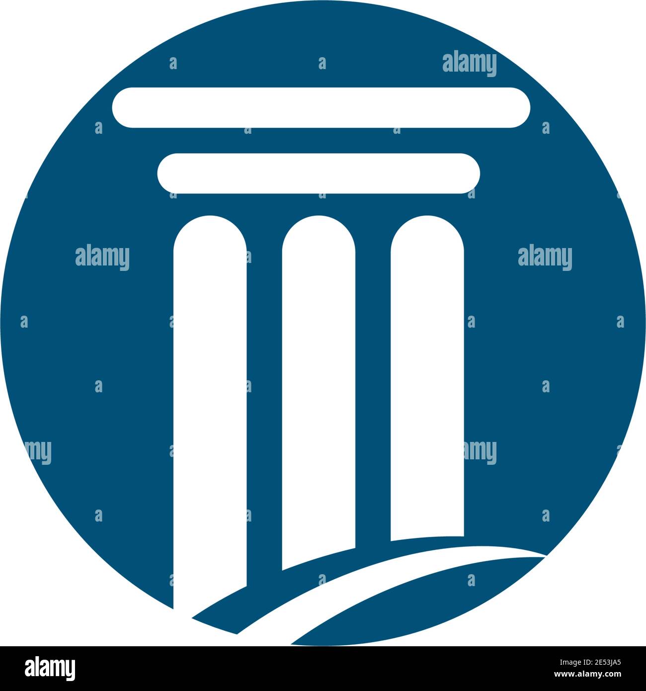 column Logo Template vector design Stock Vector Image & Art - Alamy