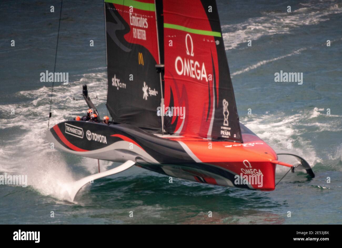 Ac75 monohull sailboat hi-res stock photography and images - Alamy
