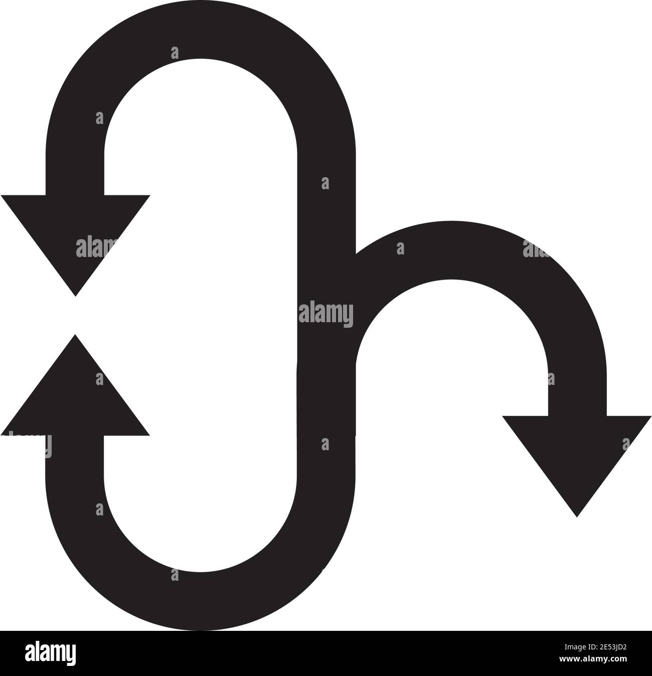 Perfection loop Stock Vector Images - Alamy