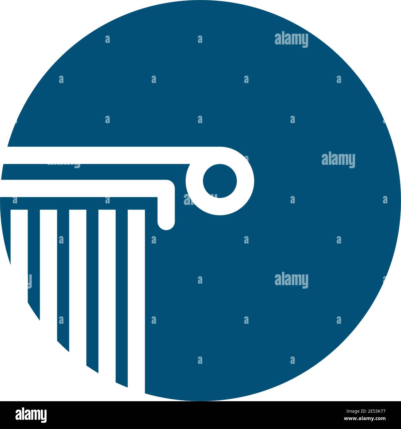 column Logo Template vector design Stock Vector Image & Art - Alamy