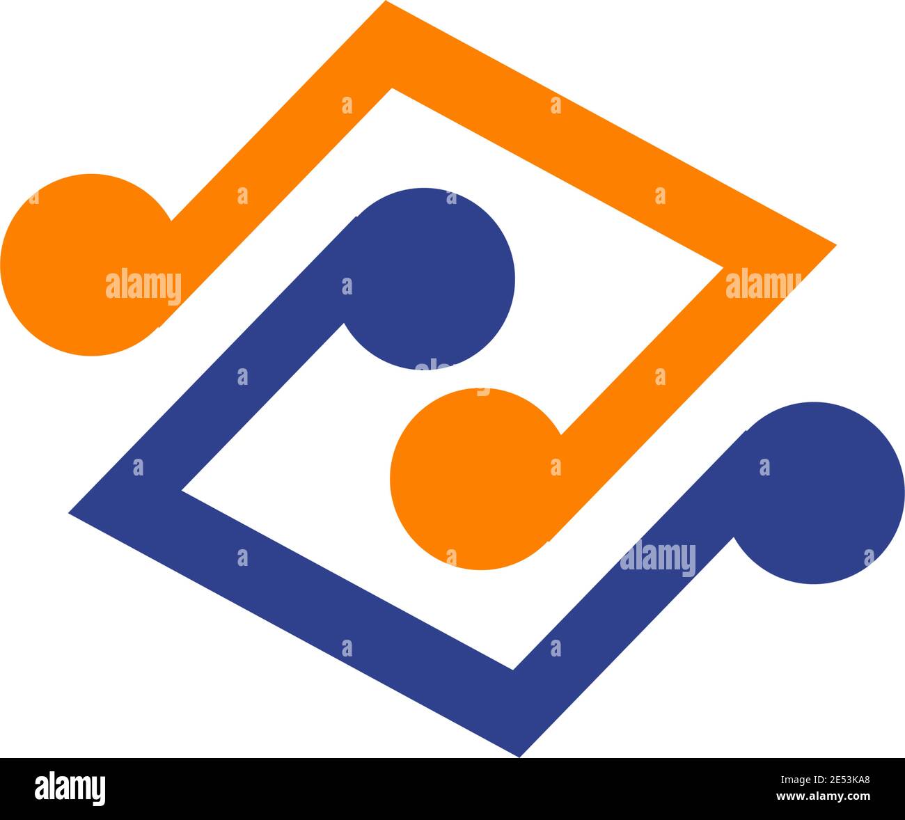 Music note symphony icon logo design inspiration vector template Stock ...