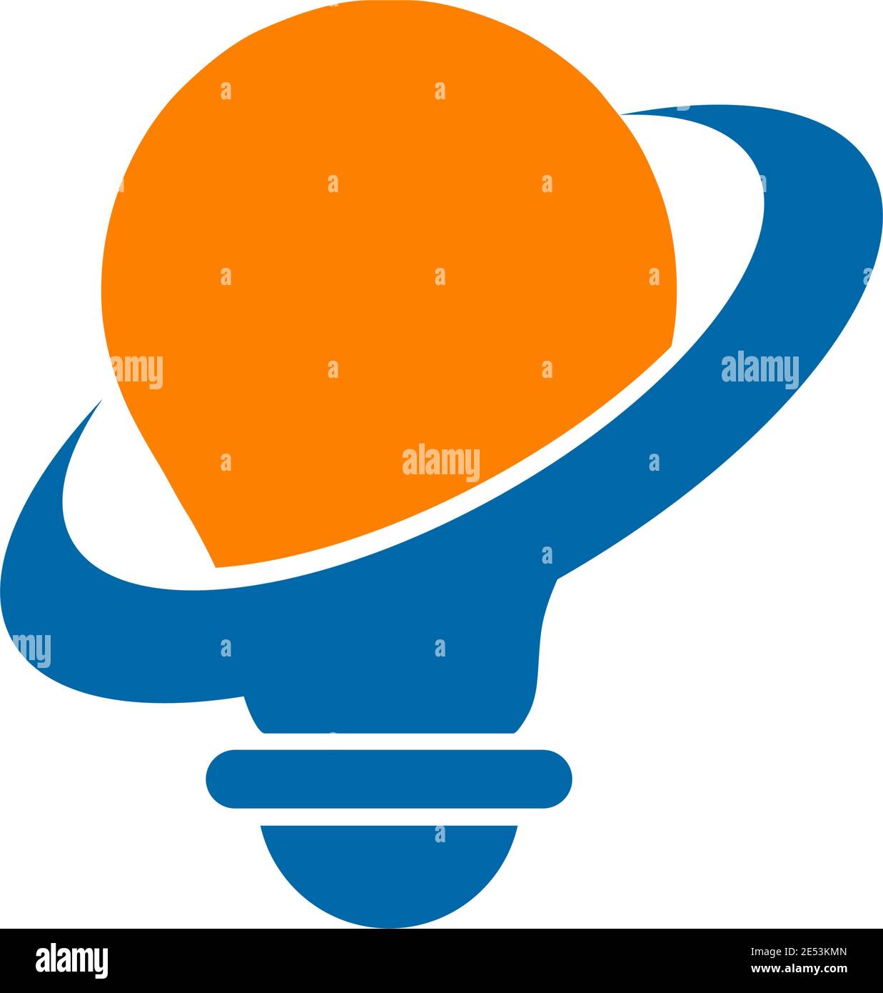 lamp lightbulb logo design inspiration vector icon template Stock ...