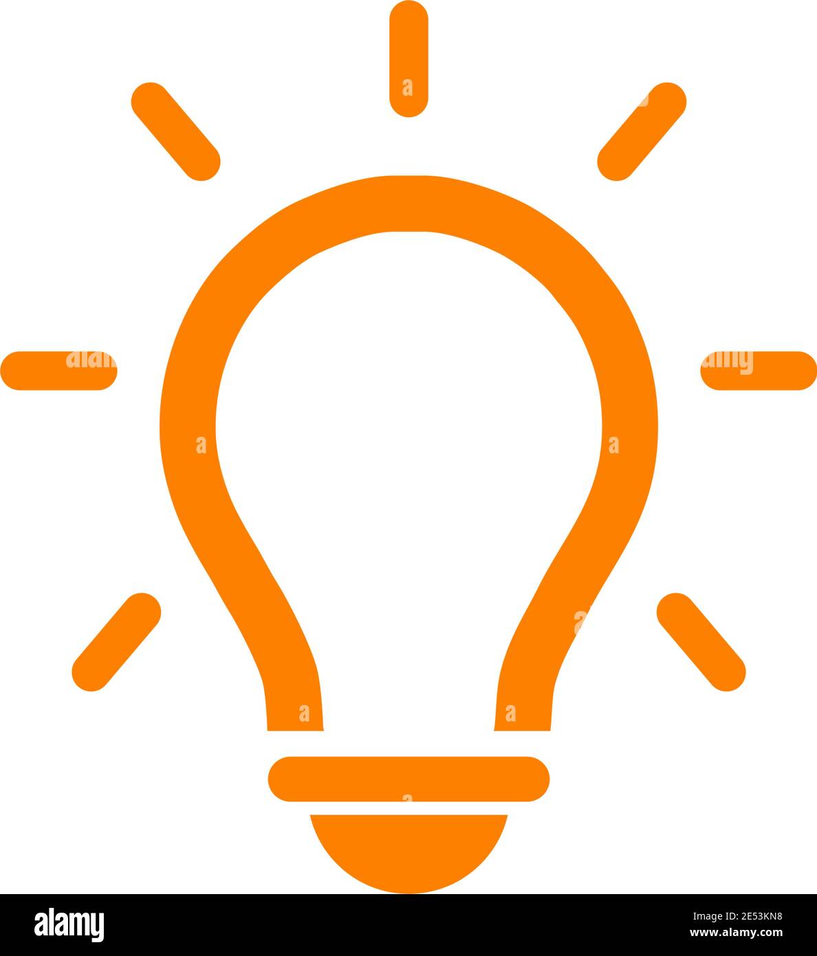 lamp lightbulb logo design inspiration vector icon template Stock ...