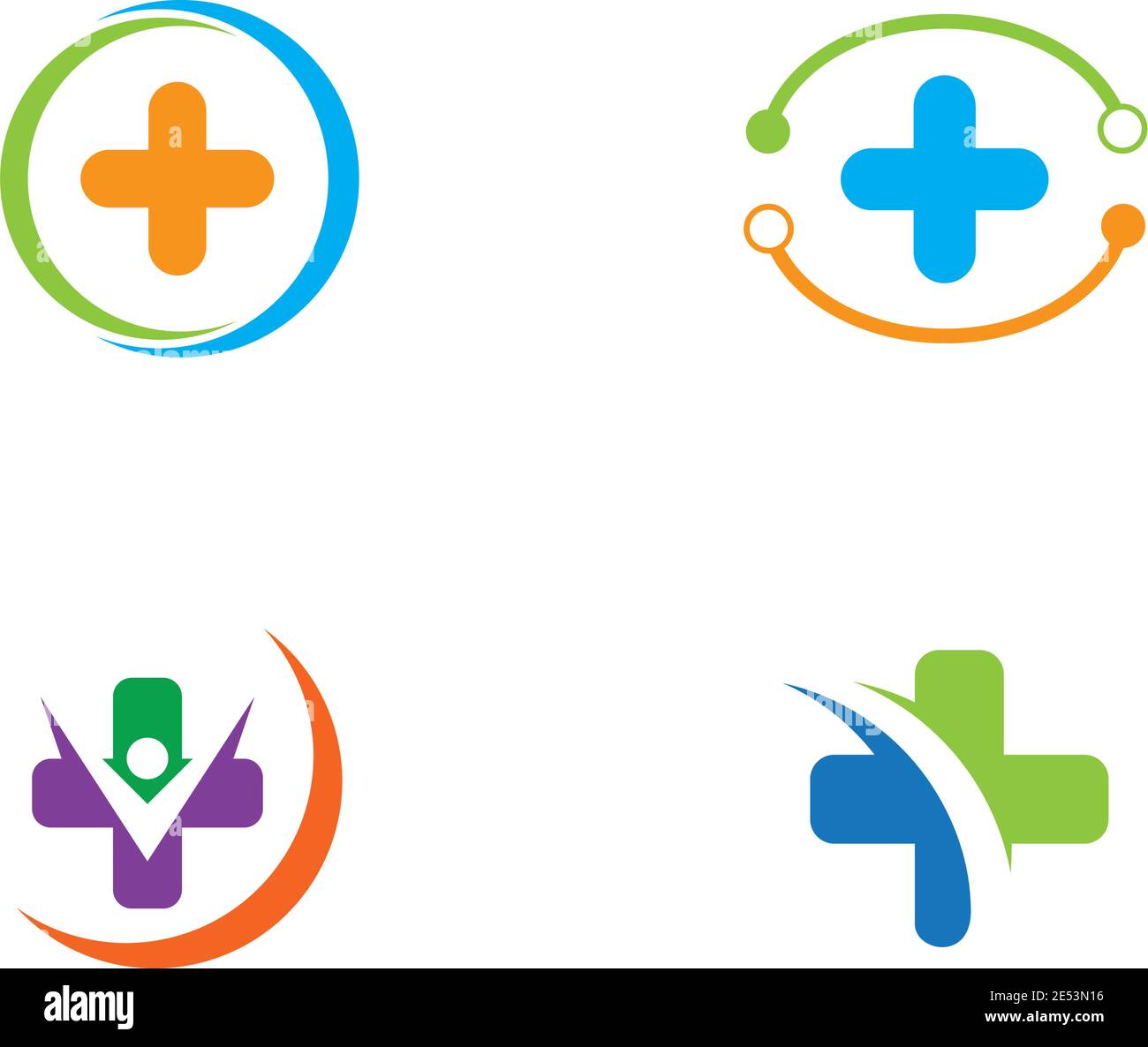 Health Medical Logo template vector illustration design Stock Vector ...