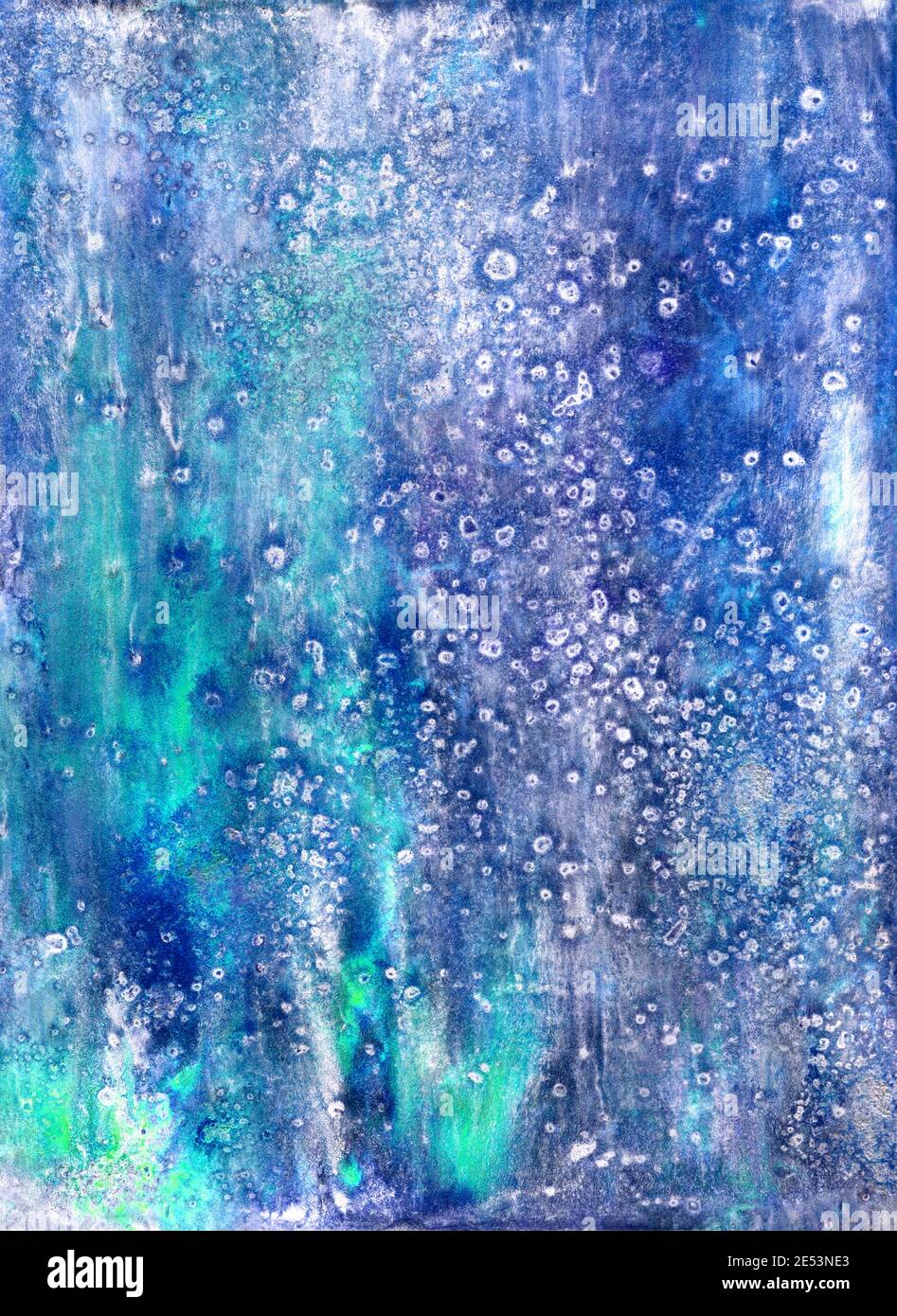 Magic watercolor background, multicolored texture, hand drawing Stock ...