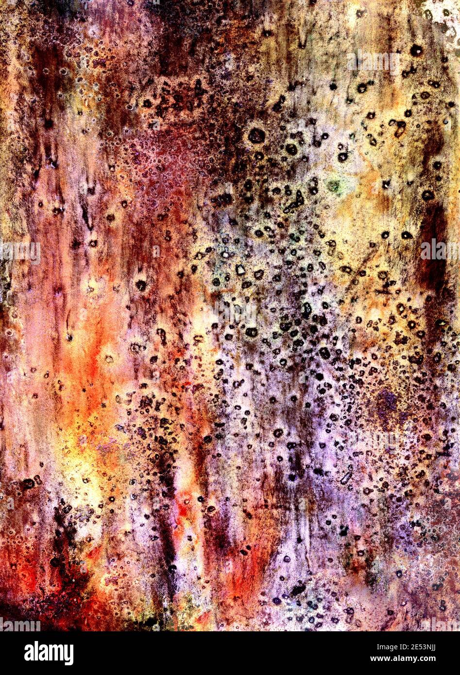 Magic watercolor background, multicolored texture, hand drawing Stock ...