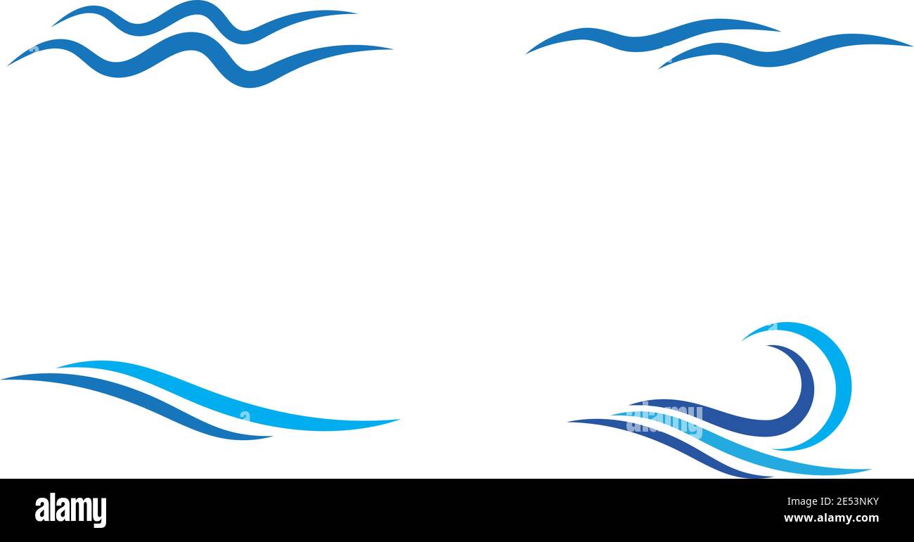 water wave Logo Template vector illustration Stock Vector Image & Art ...