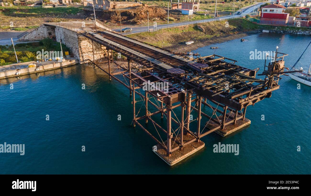 Laurium mines greece hi-res stock photography and images - Alamy