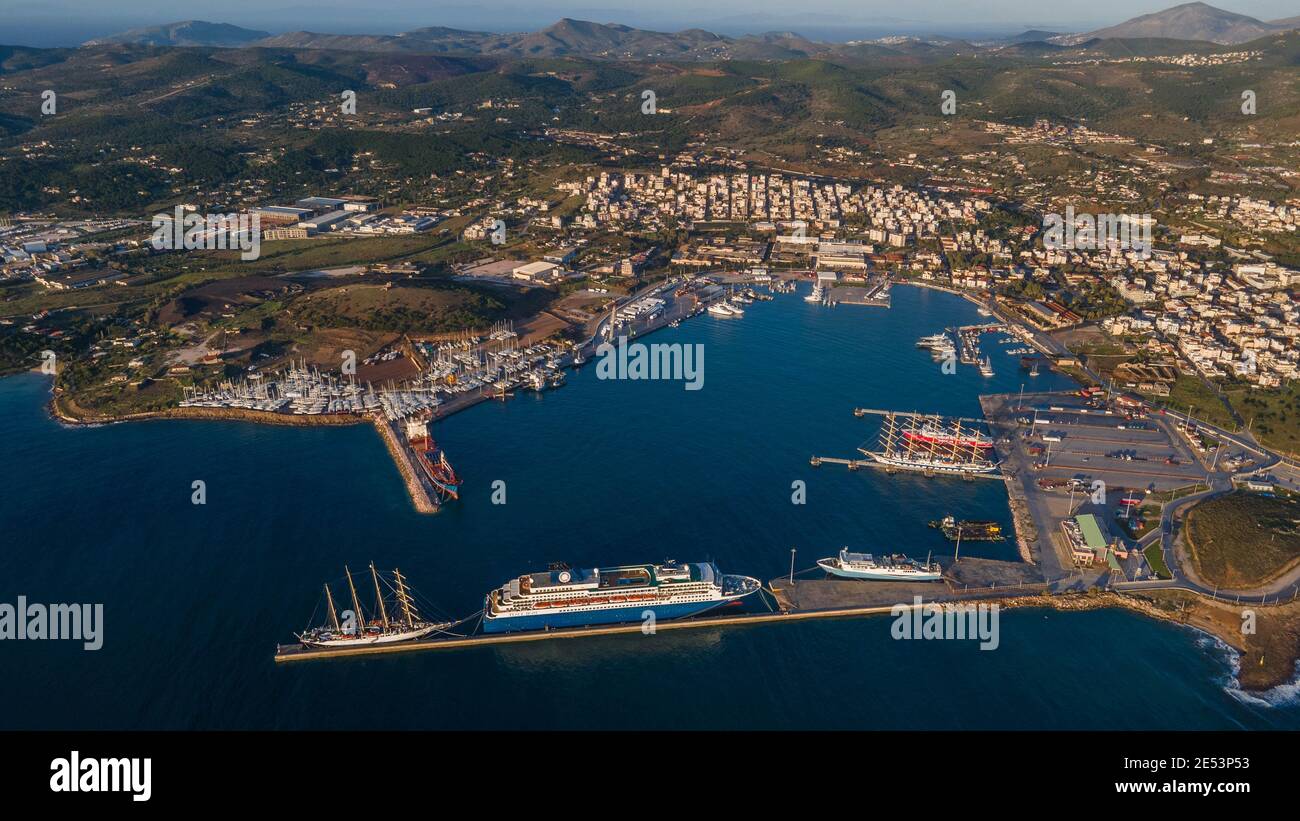 Lavrion ancient silver mines hi-res stock photography and images - Alamy