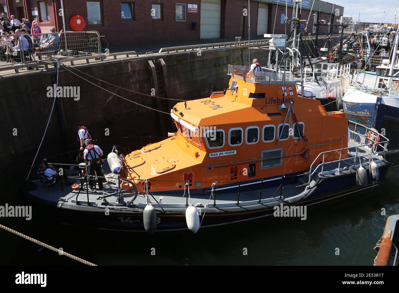 Troon Harbour, Ayrshire, Scotland, UK. The annual blessing. This event ...