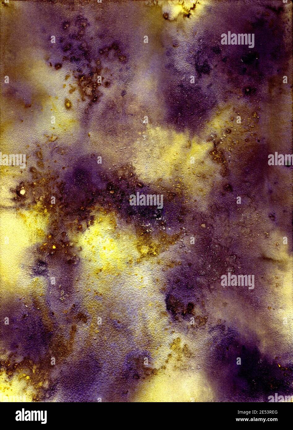 Magic watercolor background, multicolored texture, hand drawing Stock ...