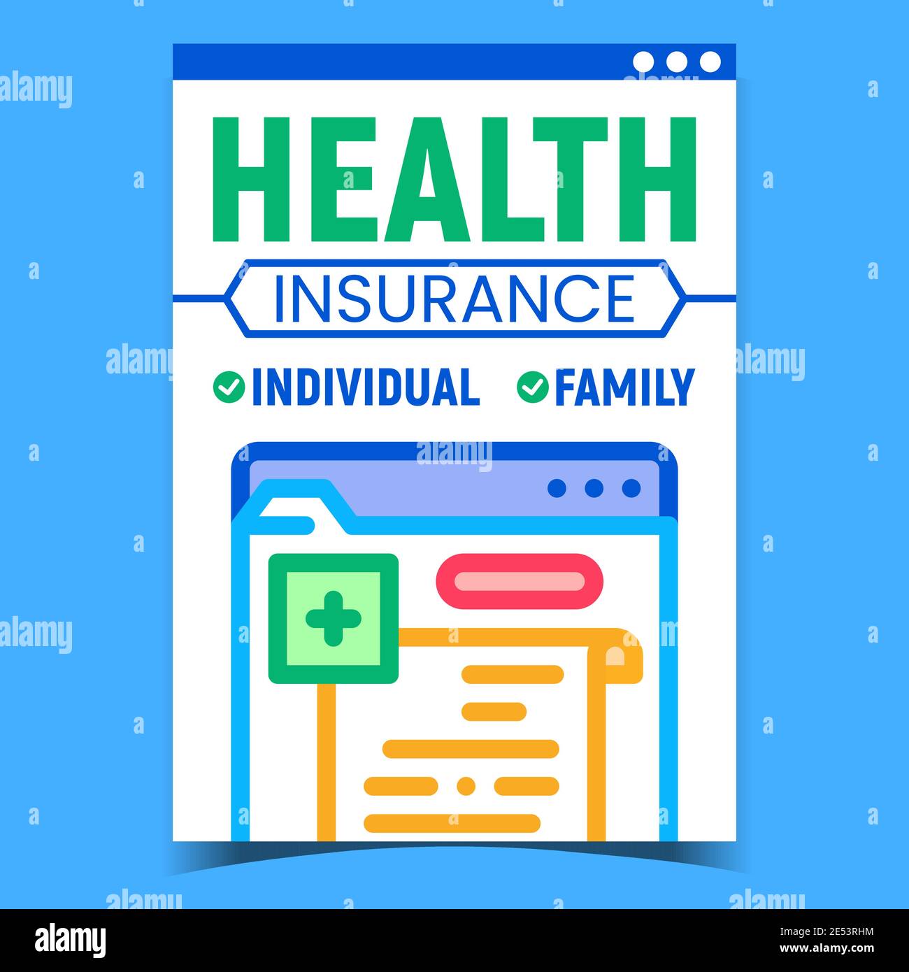 Hospital promotional poster hi-res stock photography and images - Alamy