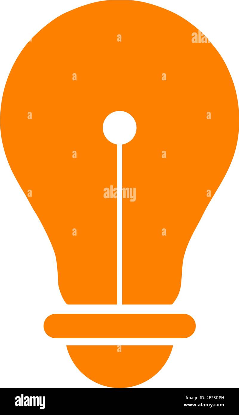 lamp lightbulb logo design inspiration vector icon template Stock ...